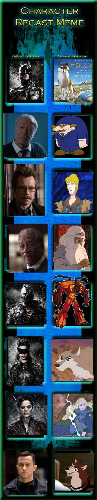 The Dark Knight Rises - Character Recast Meme by TabrizShadow on DeviantArt The Dark Knight Rises - Character Recast Meme by TabrizShadow on DeviantArt