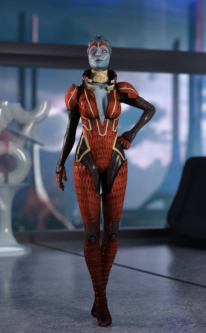 Samara Mass Effect By Combatcourtesan On Deviantart