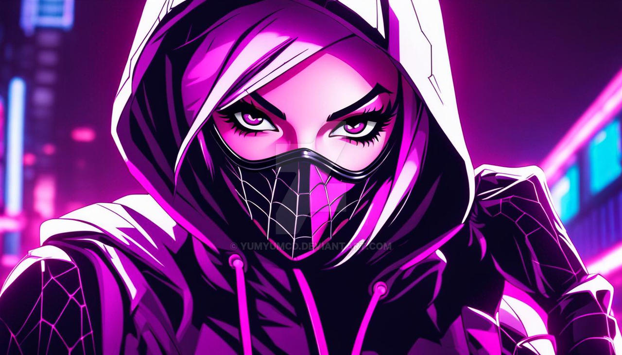 Cyberpunk Spider Gwen By Yumyumcd On Deviantart