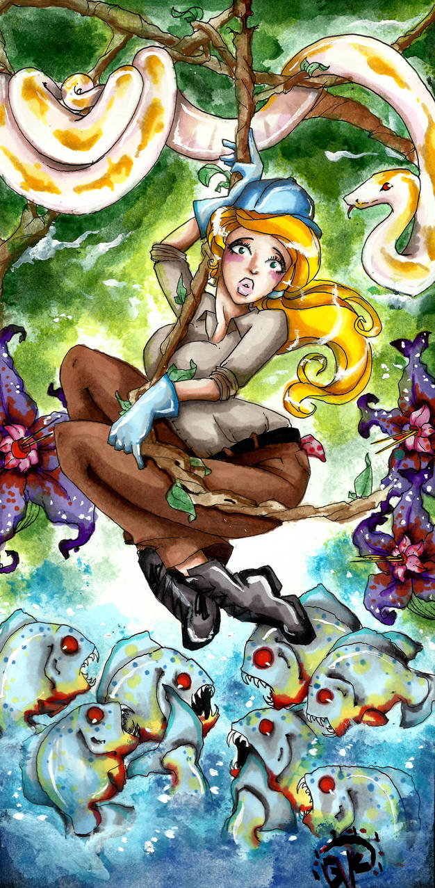 Work Peril The Jungle By Theladyj On Deviantart