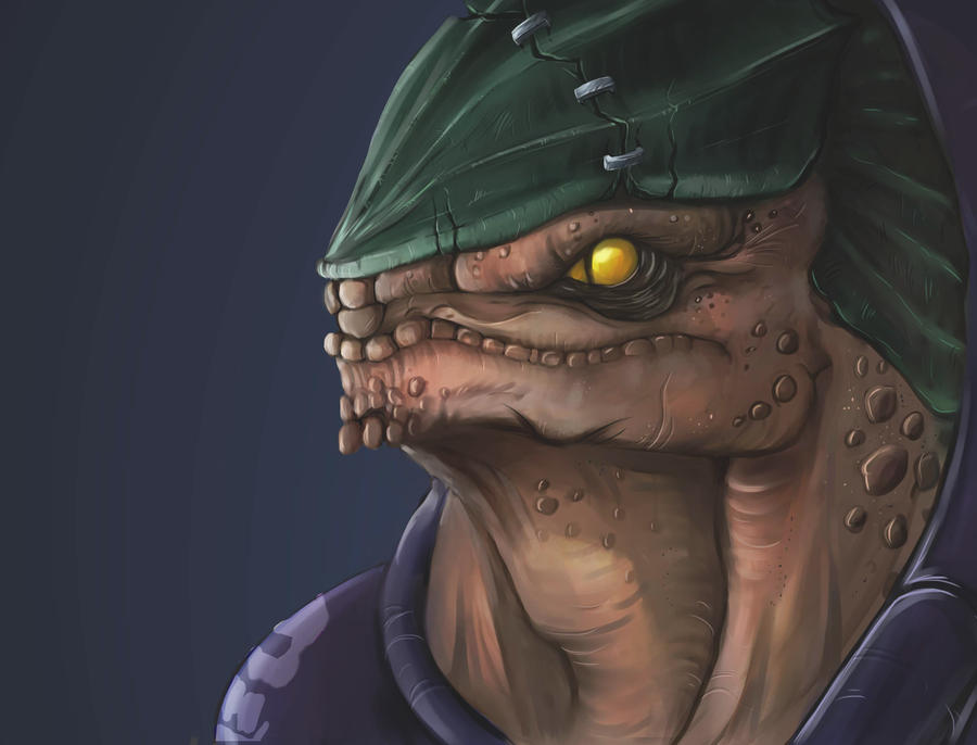 Krogan Oc By Flowerpot Princess On Deviantart