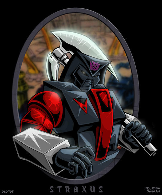 Straxus, all smug by WaywardInsecticon on DeviantArt