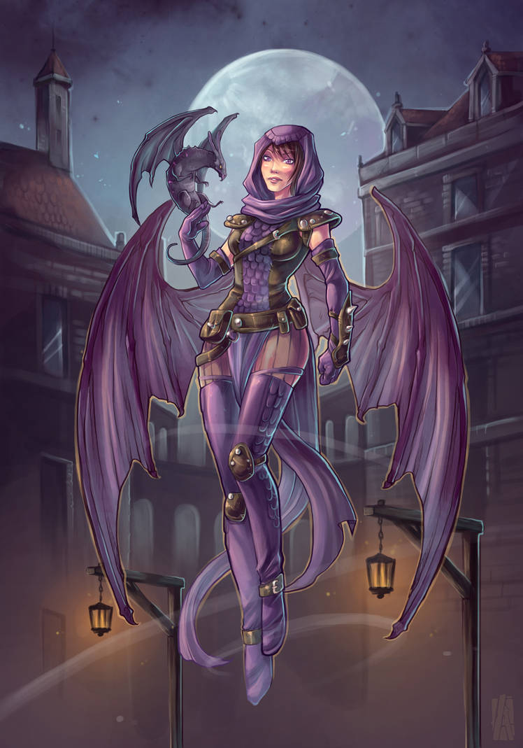 Purple Dragon Character Sheet By Ladydreammaker On Deviantart