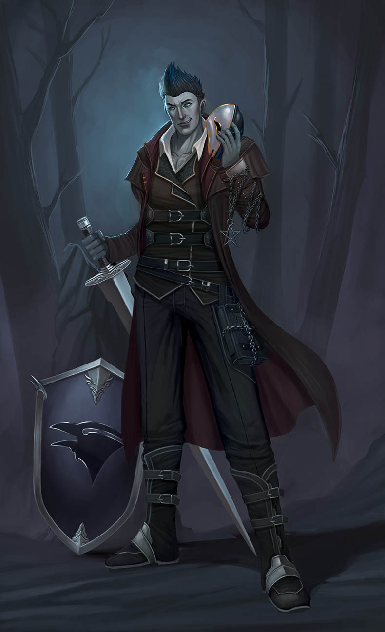 Abigor the fallen Aasimar Warlock by DavidKoo on DeviantArt Abigor the fallen Aasimar Warlock by DavidKoo on DeviantArt