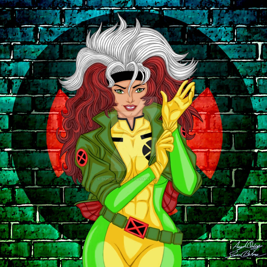 X Men 90s Rogue By Duskwingarts On Deviantart