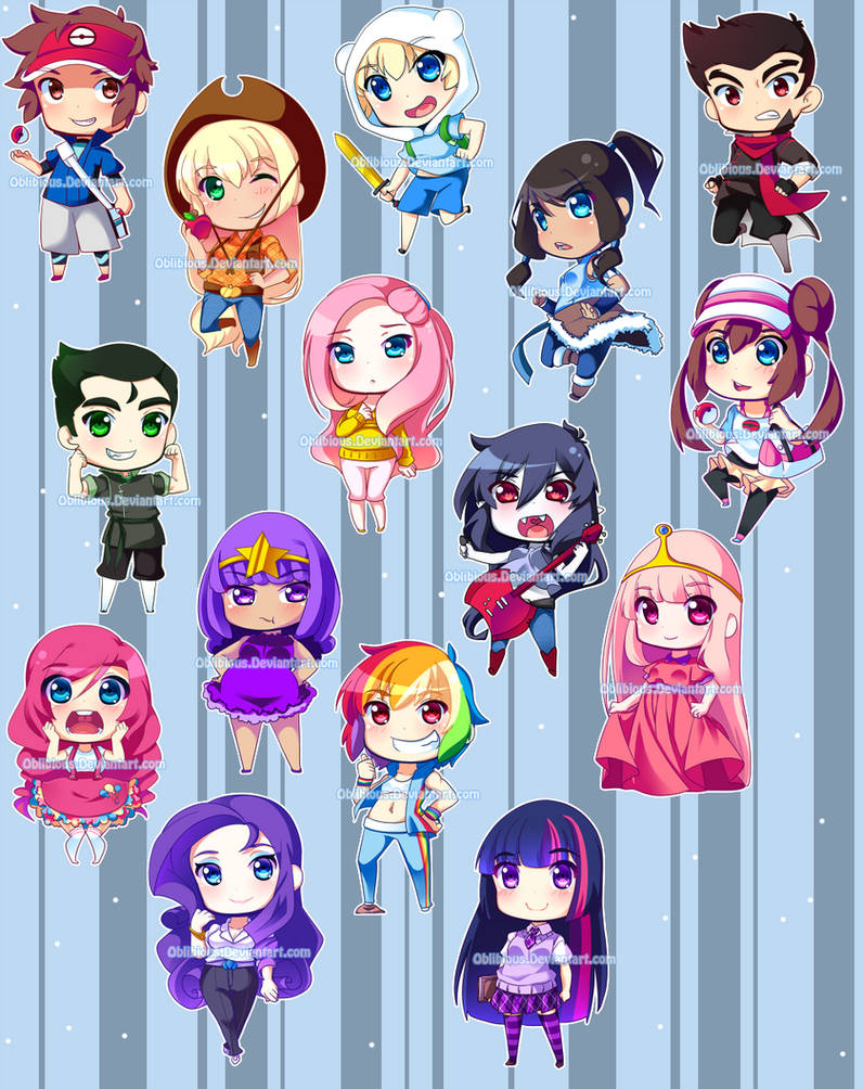 Chibi Dump By Rainbowshi On Deviantart