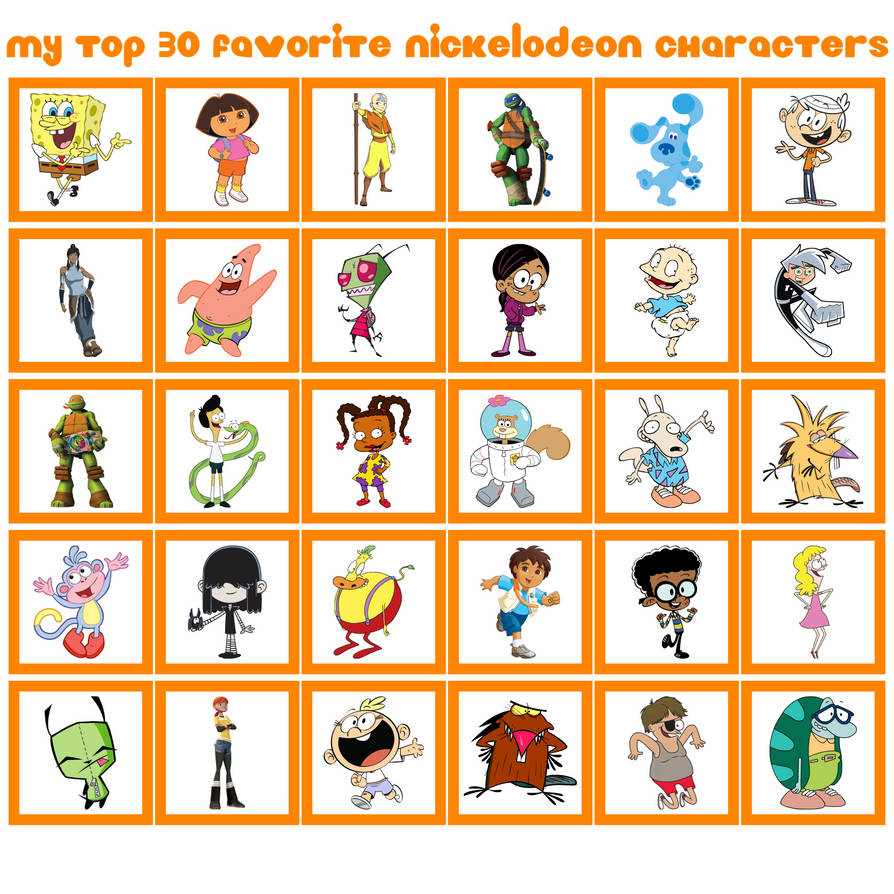 My Top 30 Favorite Nickelodeon Characters Number 1 by Tagirovo on ... My Top 30 Favorite Nickelodeon Characters Number 1 by Tagirovo on ...
