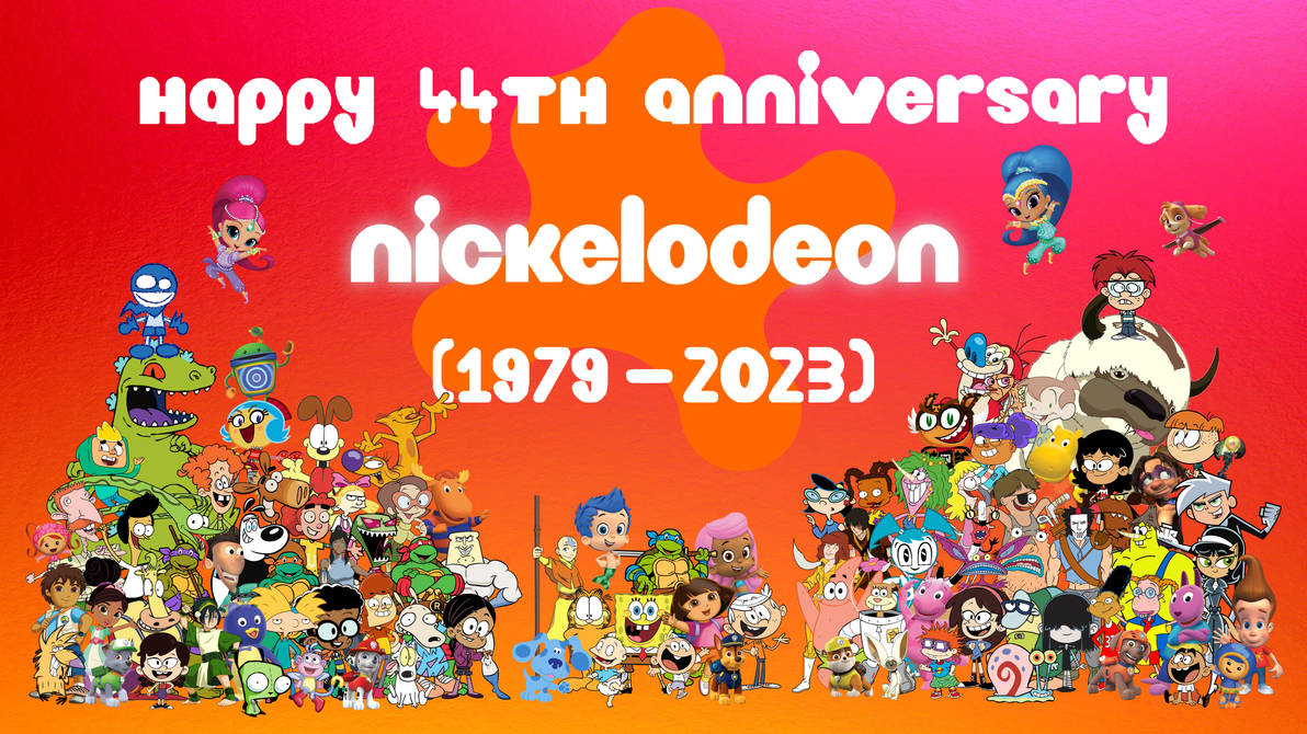 Happy 44th Anniversary Nickelodeon 1979 2023 By Tagirovo On Deviantart