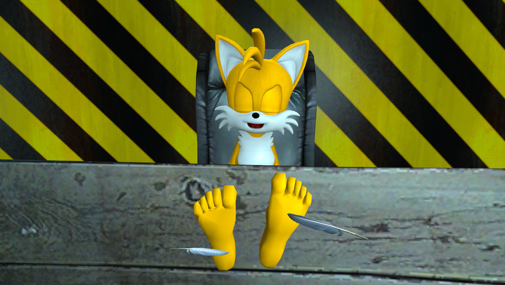 Tails Feet Tickled By Thatticklishfox2 On Deviantart