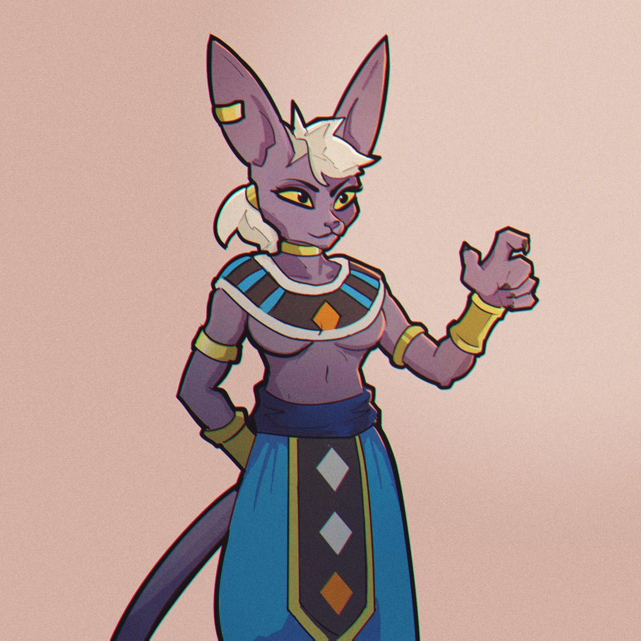 Female Beerus By Dragnuz On Deviantart