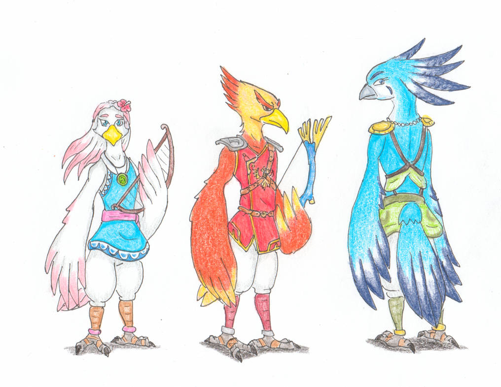 The Legend Of Zelda Rito By Gavinoeldiabloguapo On Deviantart