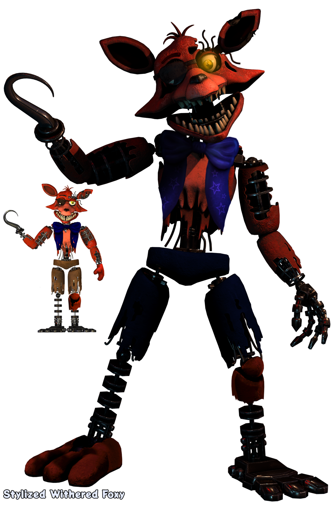 FNAF VR Stylized Withered Foxy HW edit by Zachfoxnow on DeviantArt FNAF VR Stylized Withered Foxy HW edit by Zachfoxnow on DeviantArt