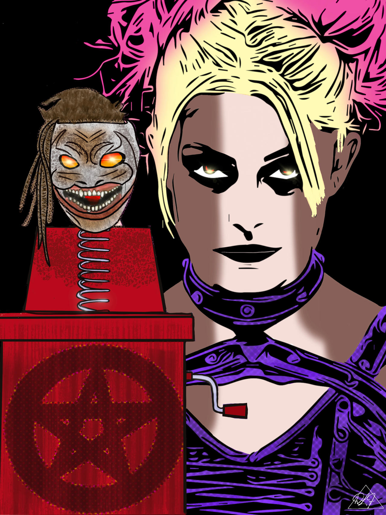 Alexa Bliss Fiend By Dreadknight2099 On Deviantart