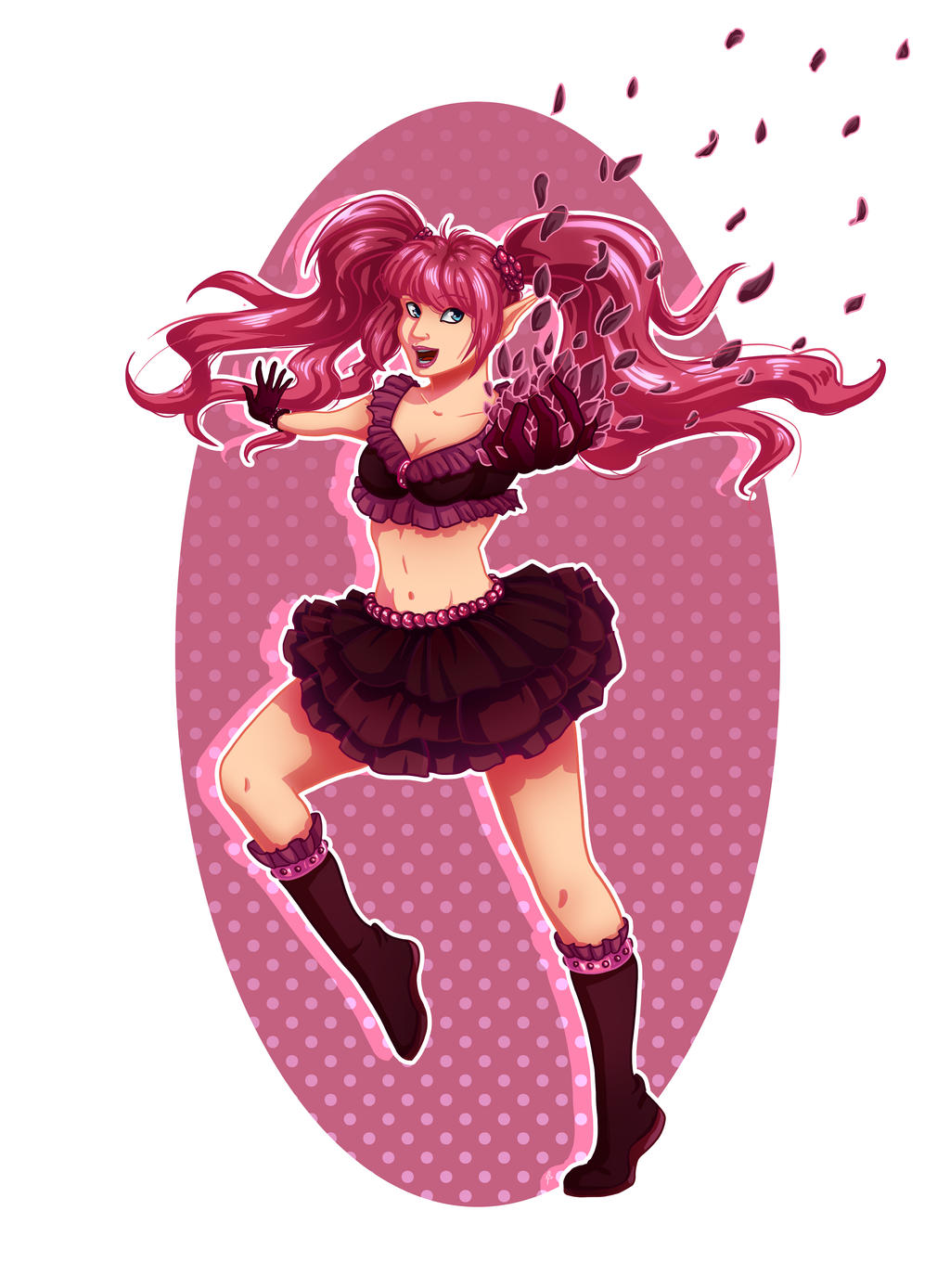 Black Sakura Remake Remake By Alaula Lynamar On Deviantart