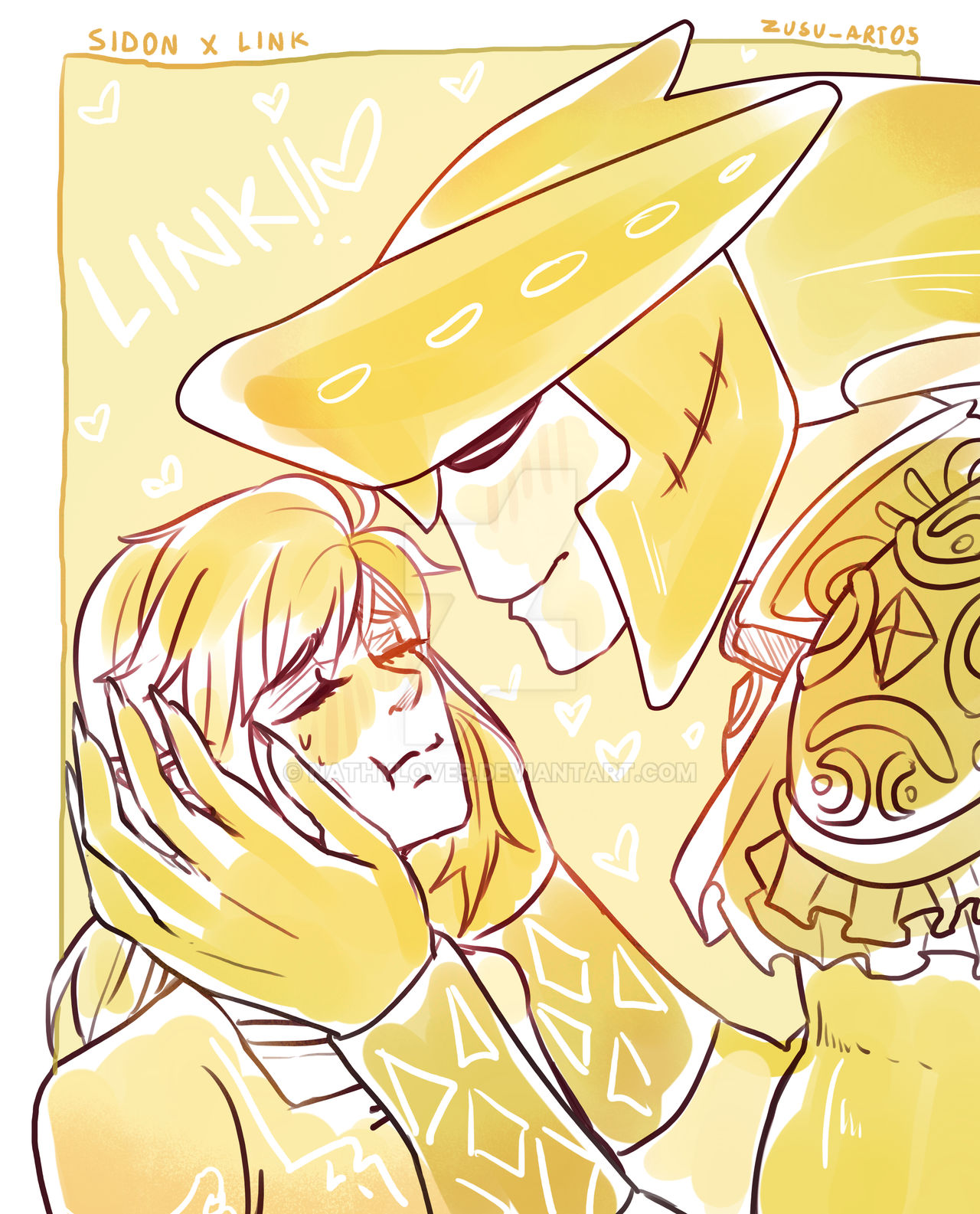 Sidon X Link Co By Nathylove5 On Deviantart