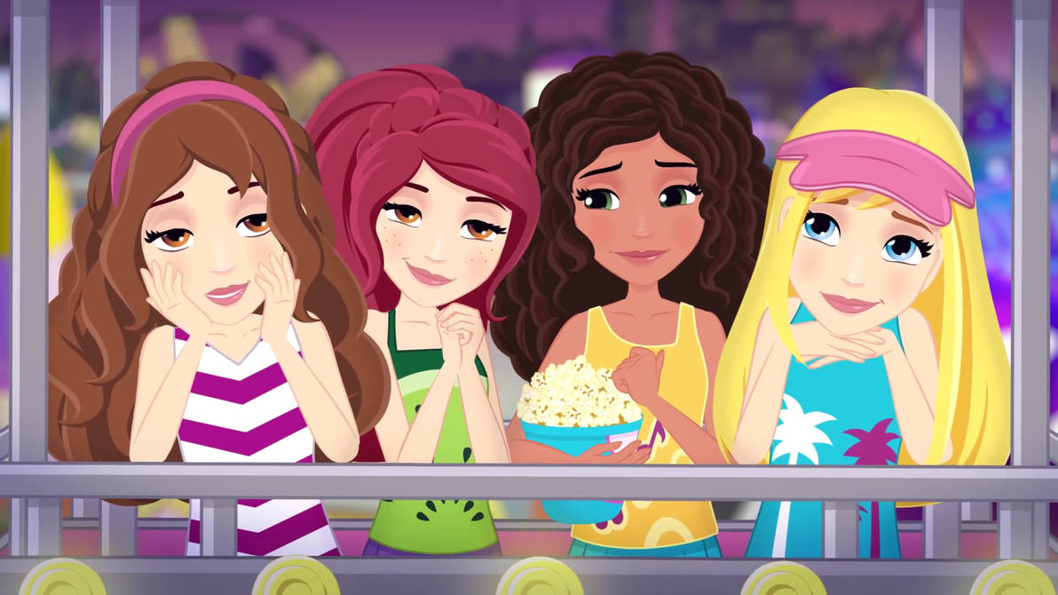 Lego Friends Being Cute By Dannythegooddeviant On Deviantart