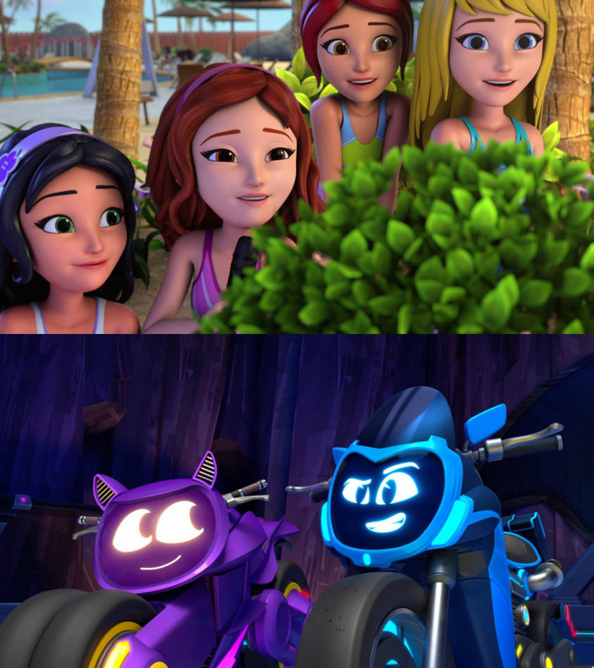 Lego Friends Meet Nightbike By Dannythegooddeviant On Deviantart