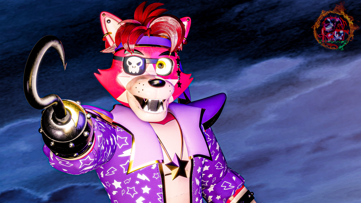 Glamrock Foxy (FNAF SB/Blender) by StormBlaZX on DeviantArt Glamrock Foxy (FNAF SB/Blender) by StormBlaZX on DeviantArt