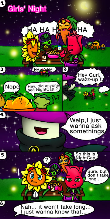 Pvz Heroes Comic Girls Night Part 1 By Jackiewolly On Deviantart
