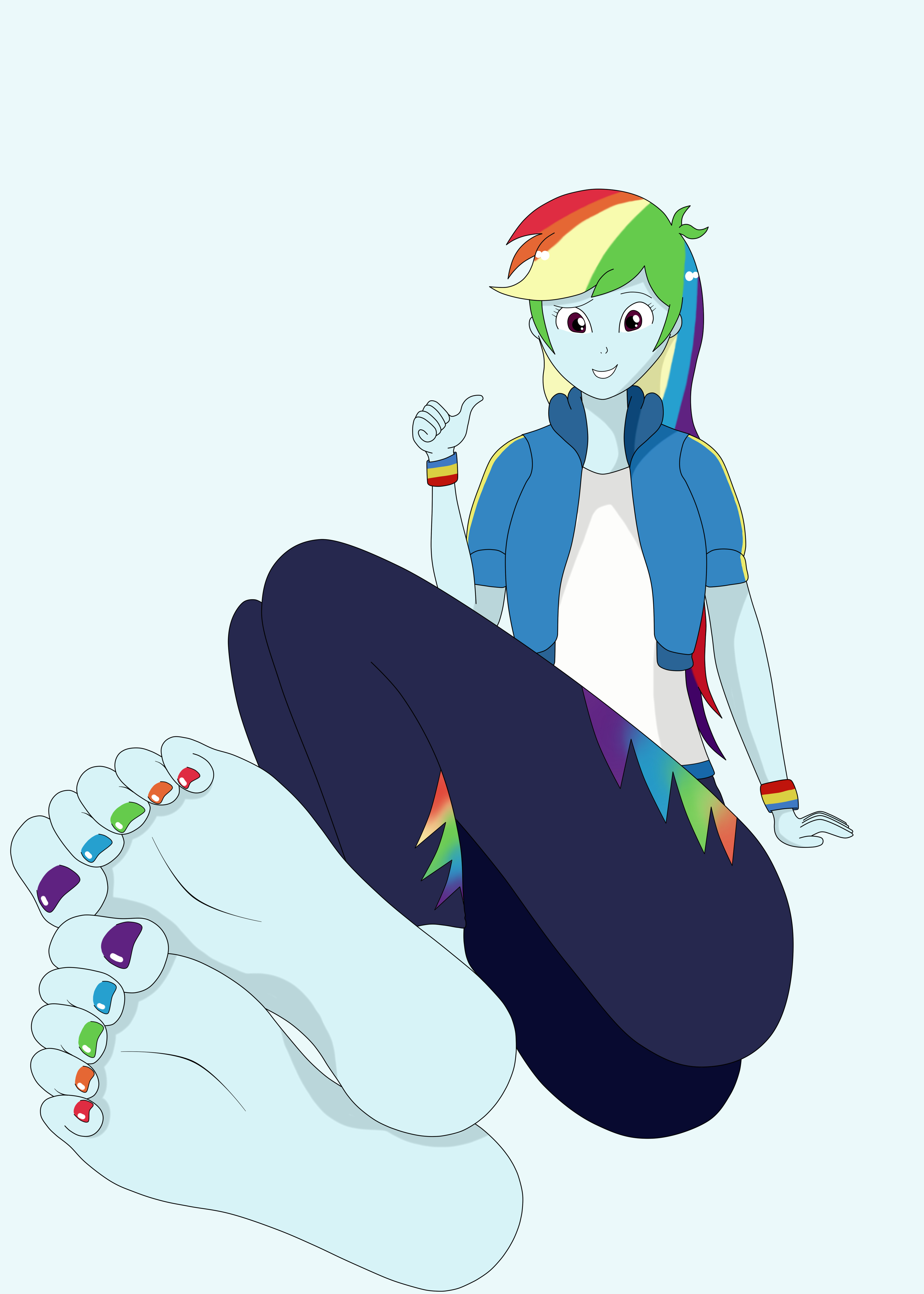 Rainbow Dash Feet By Firedragonpunch2nd By Zanyonepip On Deviantart