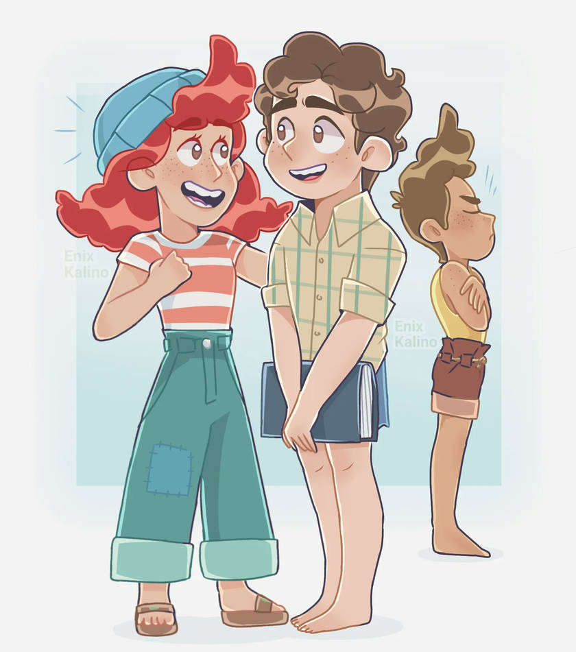 Fanart Of Luca X Giulia By Enixkalino2 On Deviantart