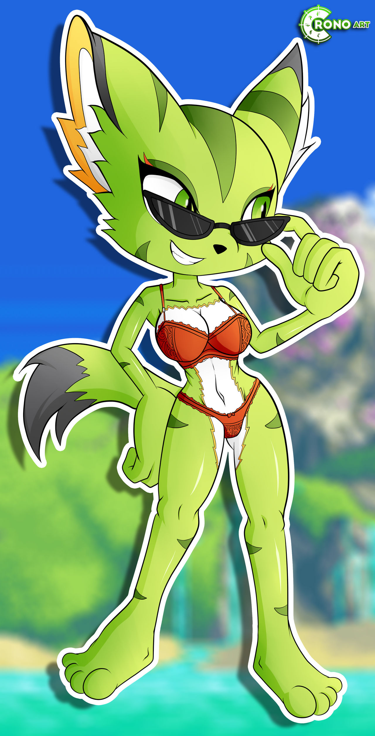 Comission Carol Tea Lingerie By Chrono The Hedgehog On Deviantart