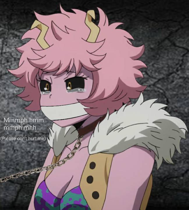 Mina Ashido Captured By Crimsoncrash97 On Deviantart