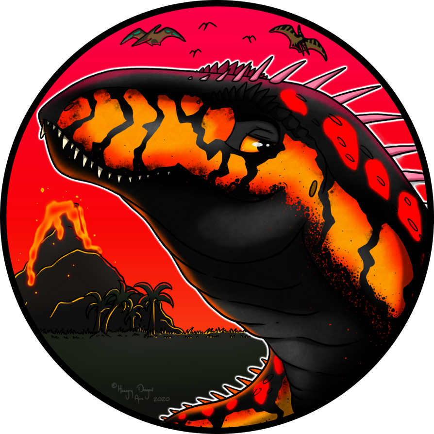 Acrocanthosaurus Discord Avatar By Hungrydragonarts On Deviantart