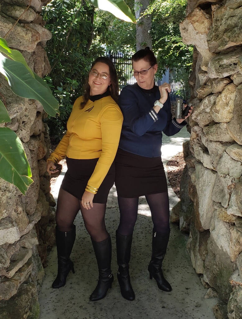 Mother Daughter Away Team By Starfleetcosplay On Deviantart