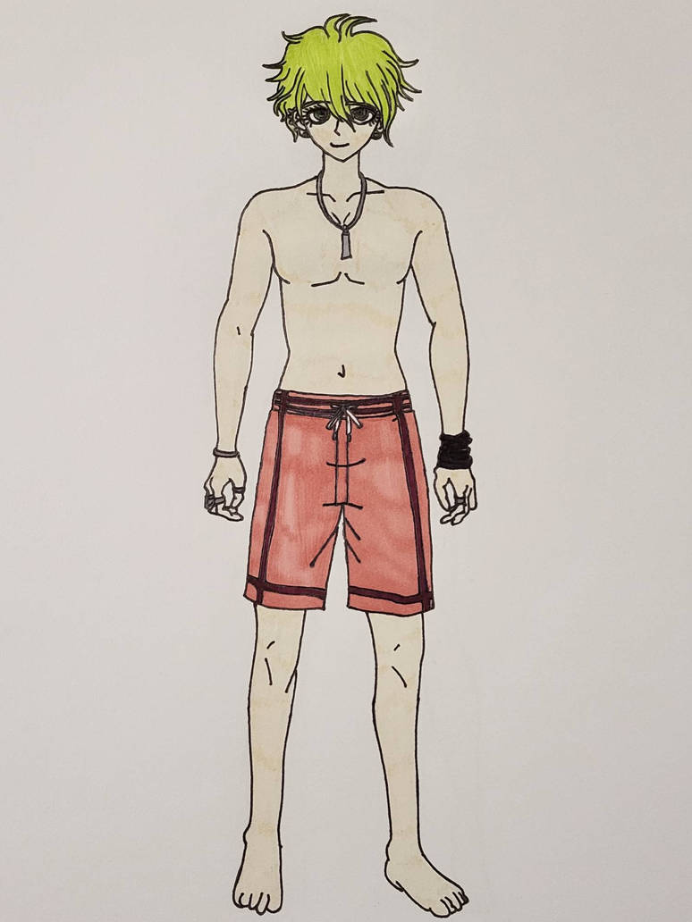 Rantaro Amami Swimsuit Outfit By Masaxmune23 On Deviantart