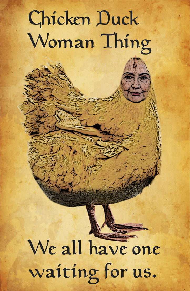 Chicken Duck Woman Thing By Xaal Vator On Deviantart