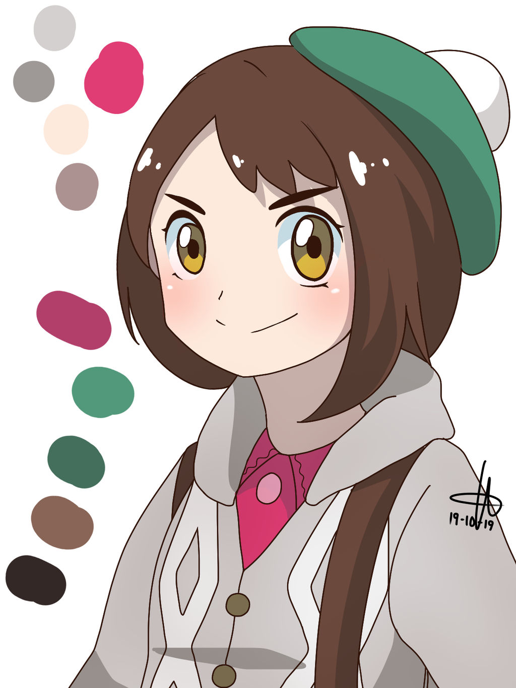 Pokemon Sword And Shield Female Protagonist By Usamirekov On Deviantart