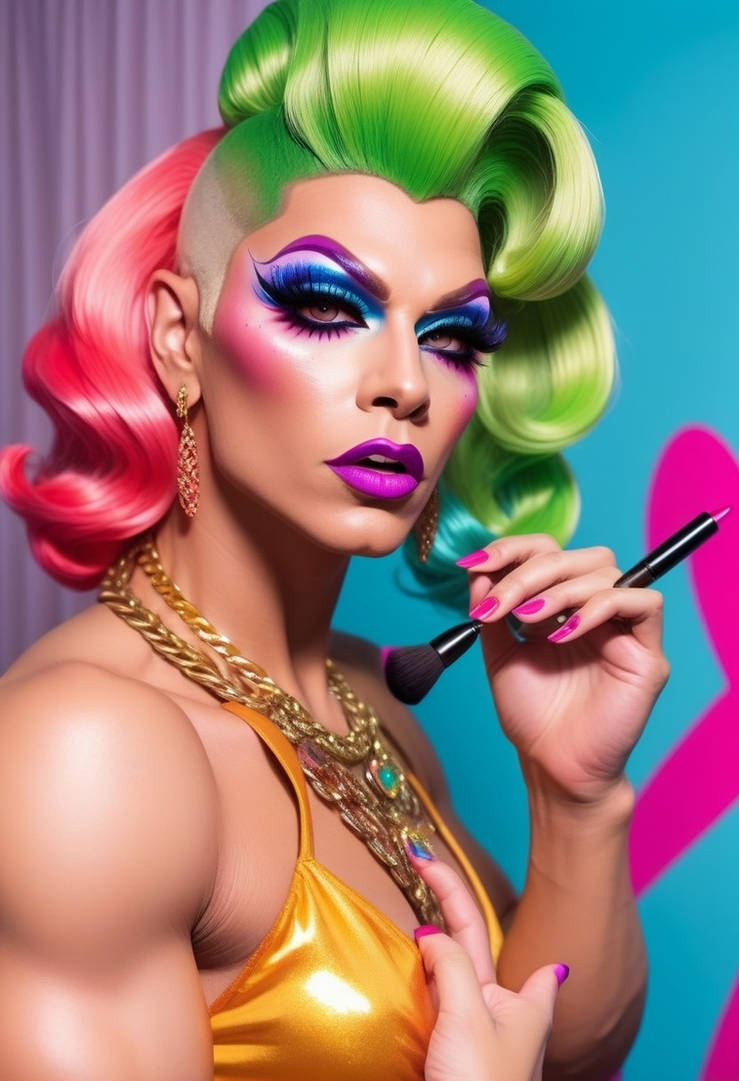 Drag Queen Make Up 003 By Patycd On Deviantart