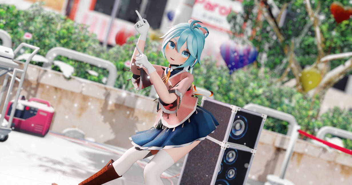 Mmd Hatsune Miku Aikotoba Iv 4k By Tachibanaann On Deviantart