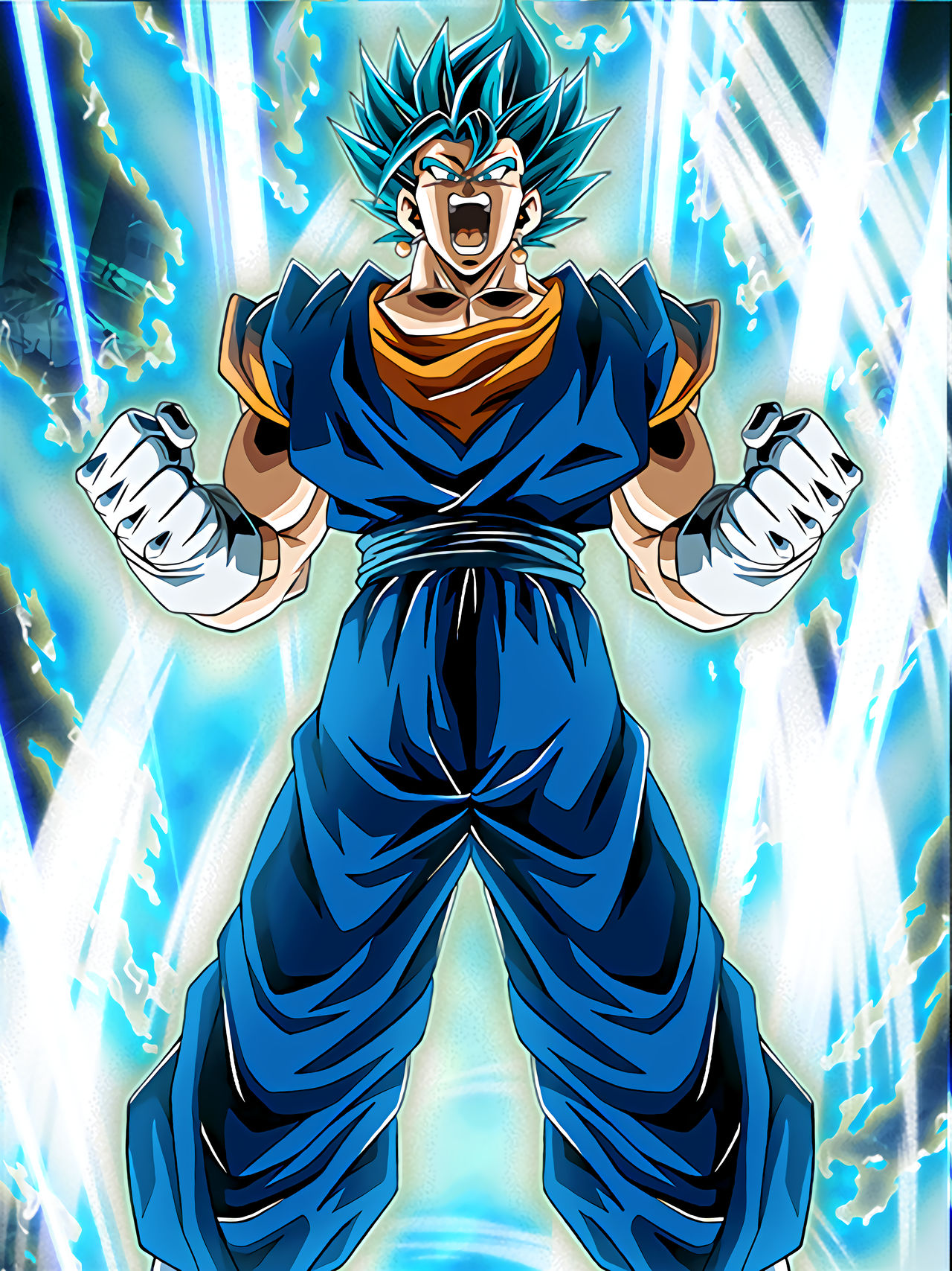 Agl Lr Ssj Blue Goku And Ssj Blue Vegeta 2 Hd Art By Kevmd11 On Deviantart