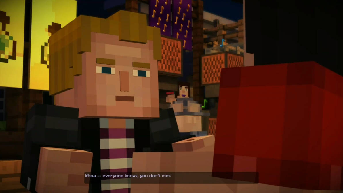 Minecraft Story Mode Lukas By Angrybirds236 On Deviantart