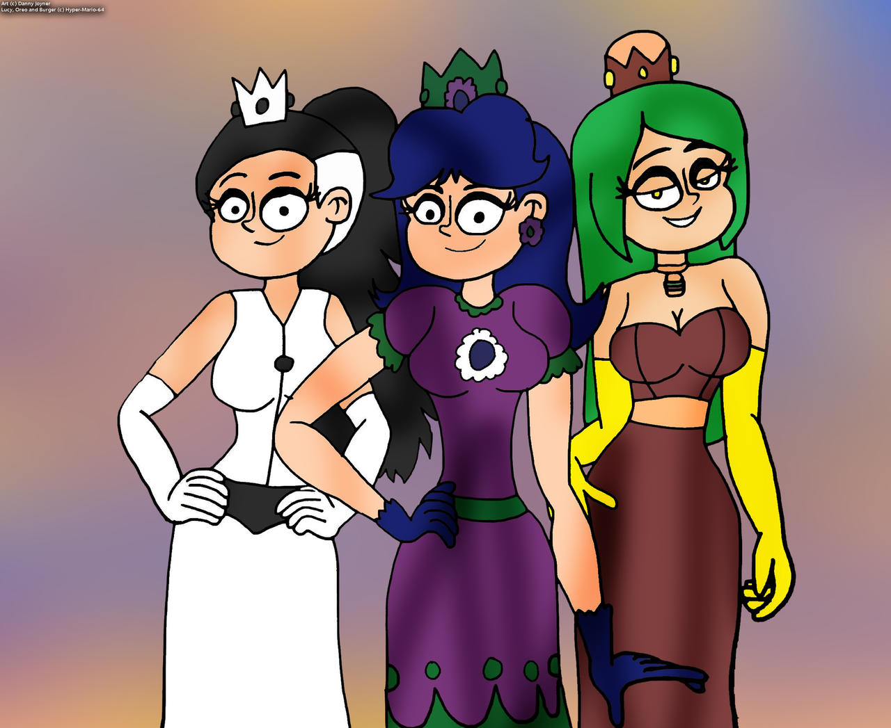 Hyper Mario 64s Princess Ocs By Rdj1995 On Deviantart