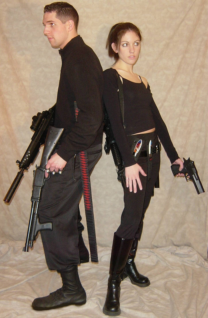 Ali + Ryan Mercenary Team 2 by FantasyStock on DeviantArt