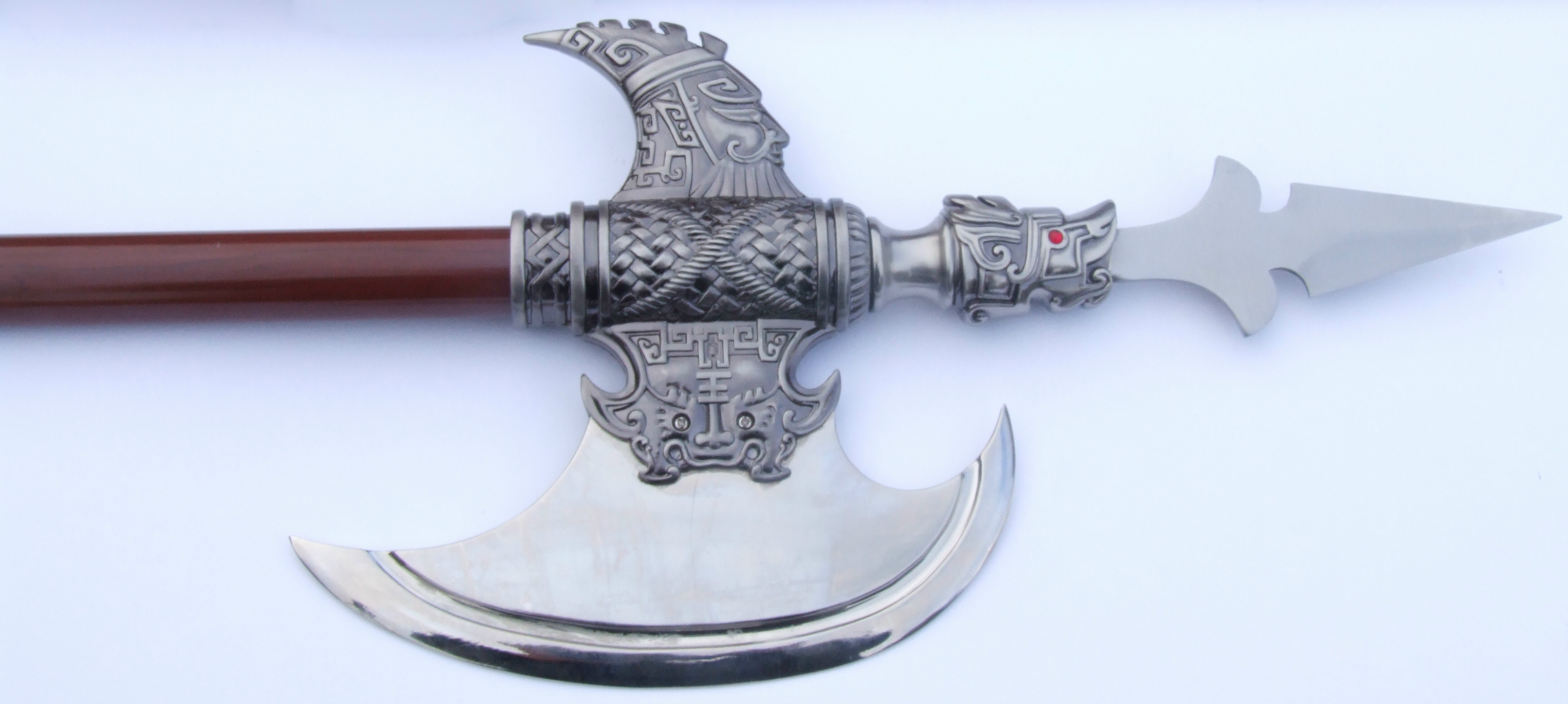 Conjal Polearm Axe Spear Tip by FantasyStock on DeviantArt