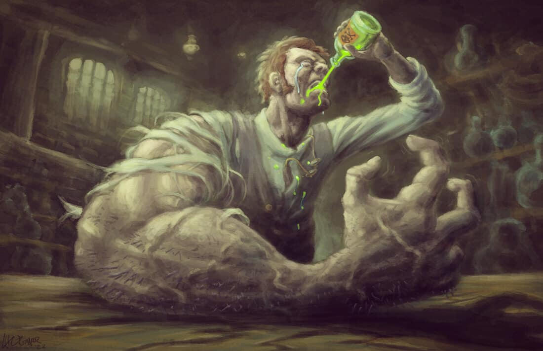 Mutation Elixir Tc Aether Rpg By Leeoconnor On Deviantart