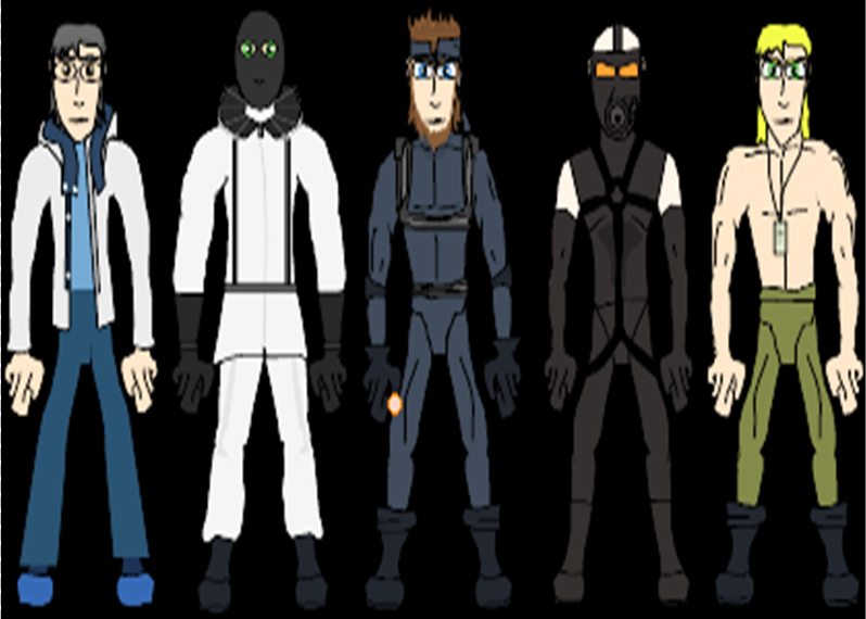 MGS Characters by Dejkhs on DeviantArt
