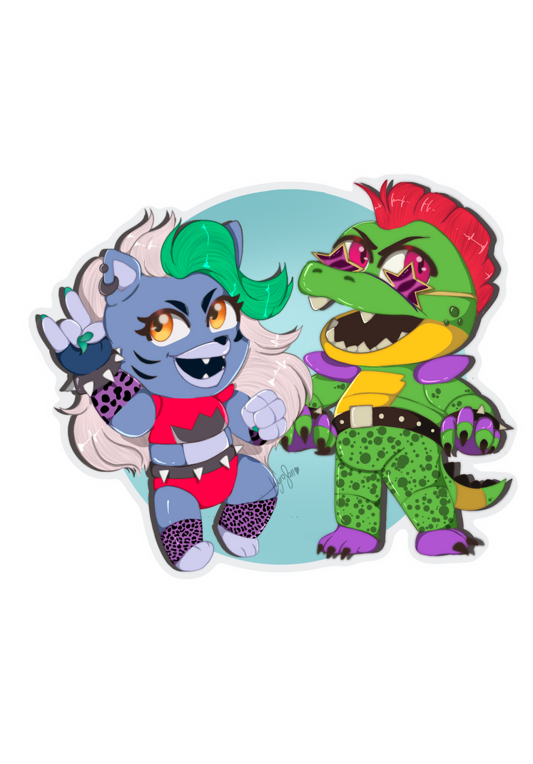 Monty And Roxy By Kyrasann On Deviantart