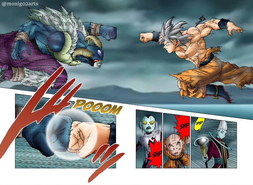 Goku Mui Vs Moro Mui Dbs Manga 65 By Monig02 By Monig02 On Deviantart