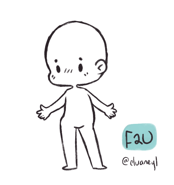 F2u Chibi Pose 11 By Nekonyahx On Deviantart