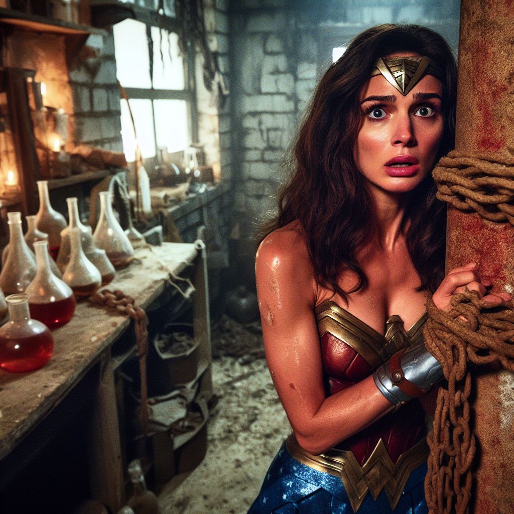 Wonder Woman In Peril Situations By Eldorff On Deviantart