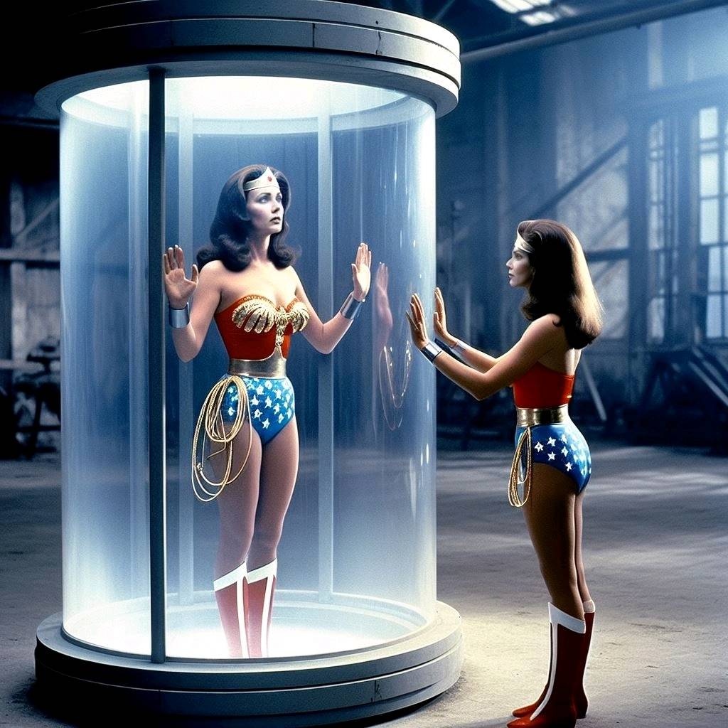 Wonder Woman In Peril Situations By Eldorff On Deviantart