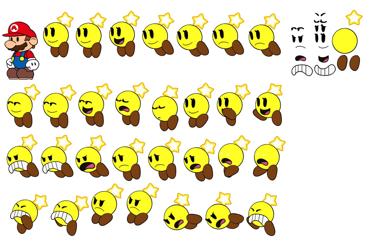 Starlow (Paper Mario-Style) by DerekminyA on DeviantArt Starlow (Paper Mario-Style) by DerekminyA on DeviantArt