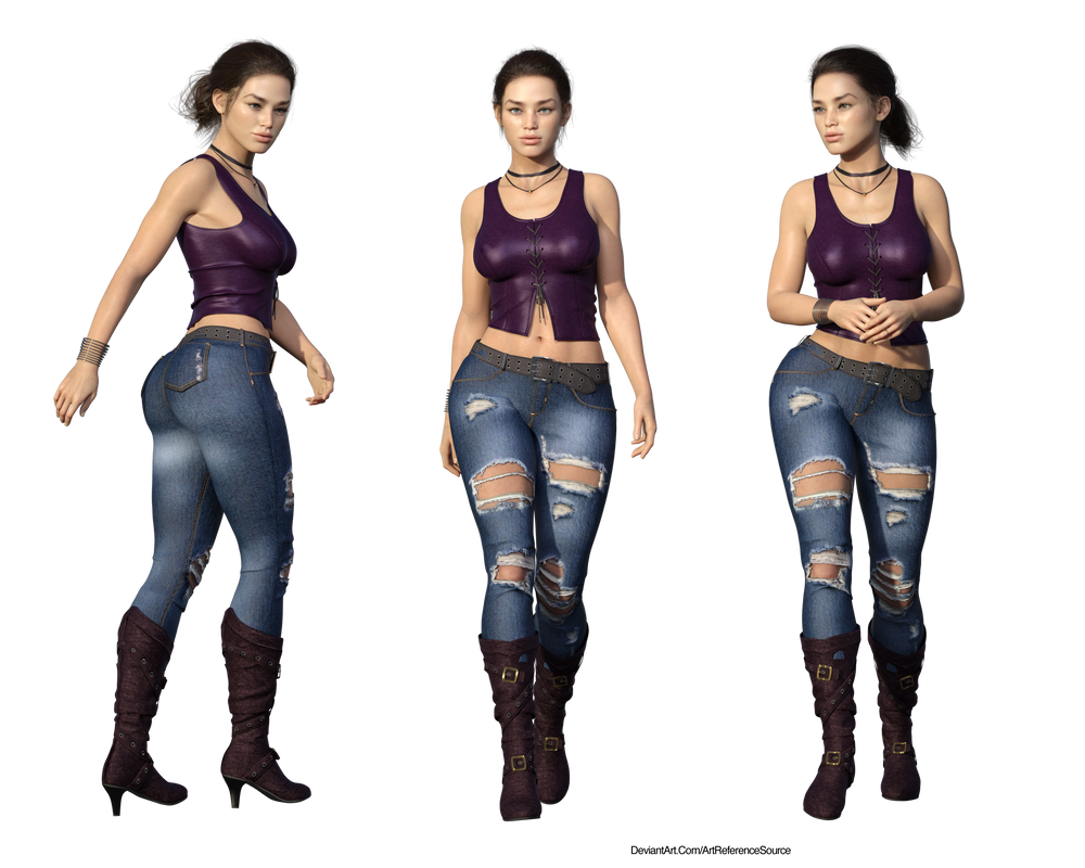 Free Stock Three Walking Poses By Artreferencesource On Deviantart