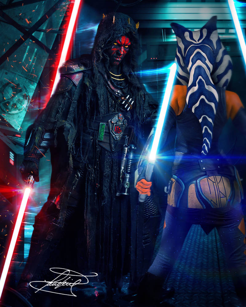 Maul Vs Ashoka By Tak104 On Deviantart