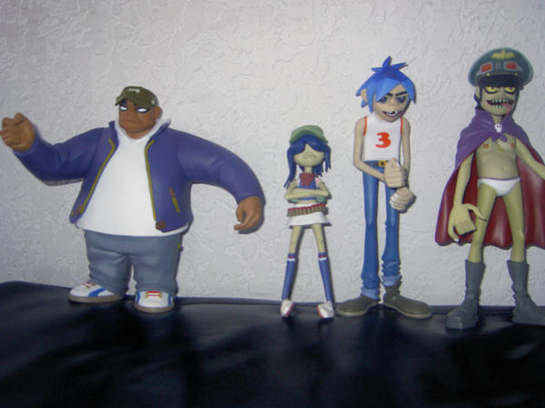 My Gorillaz Figures by Muppet23 on DeviantArt